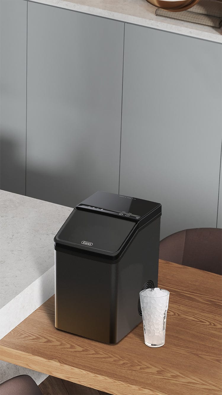 GEVI KNOVA Portable Countertop Compact Gemi Nugget Ice Maker IMND0