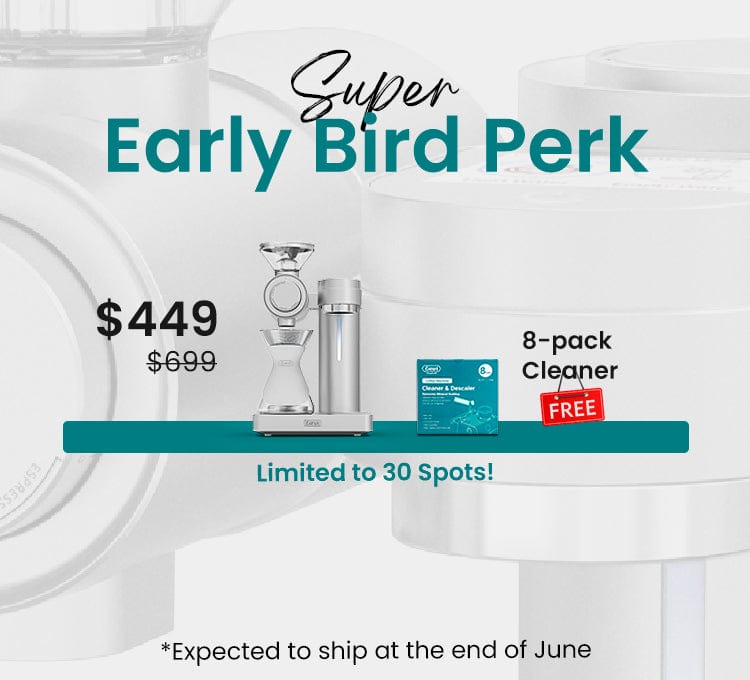 GEVI | BrewOne Professional Barista Electric Pour-over Coffee Machine ...