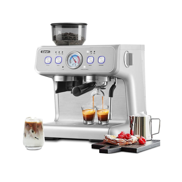 GEVI | 58MM Dual Wall Double Cup Metal Filter For Espresso Coffee Machine