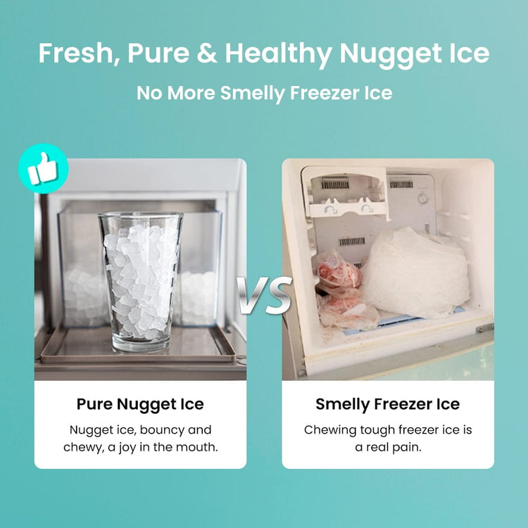 GEVI | Household V2.0 Countertop Nugget Ice Maker Machine for Home