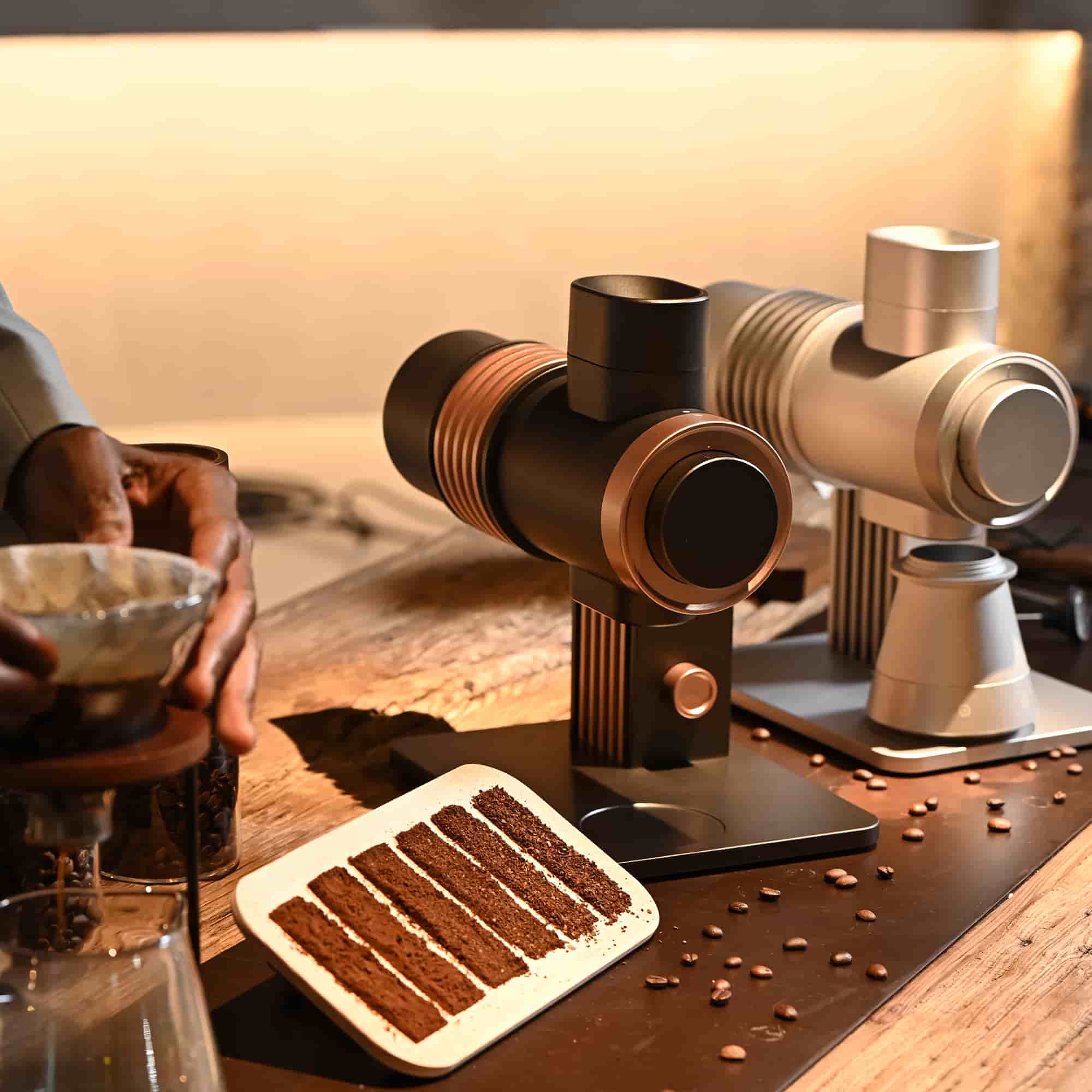 GEVI | GrindMaster Ultimate Stepless Coffee Grinder VelPro 400