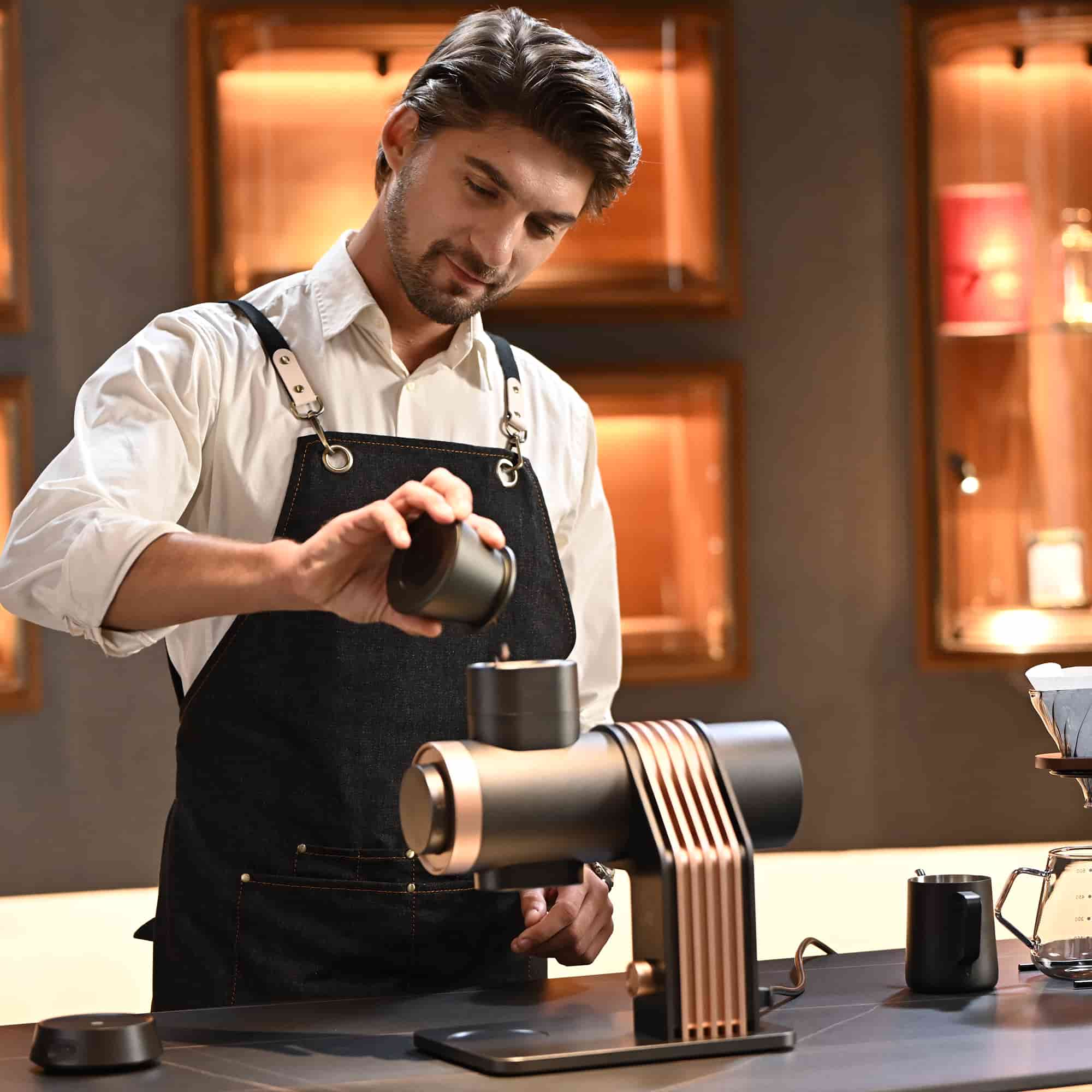 GEVI | GrindMaster Ultimate Stepless Coffee Grinder VelPro 400