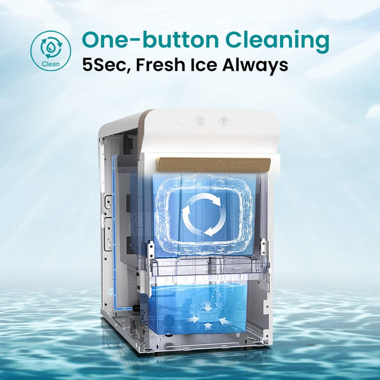 GEVI | Household V2.0 Countertop Nugget Ice Maker Machine for Home